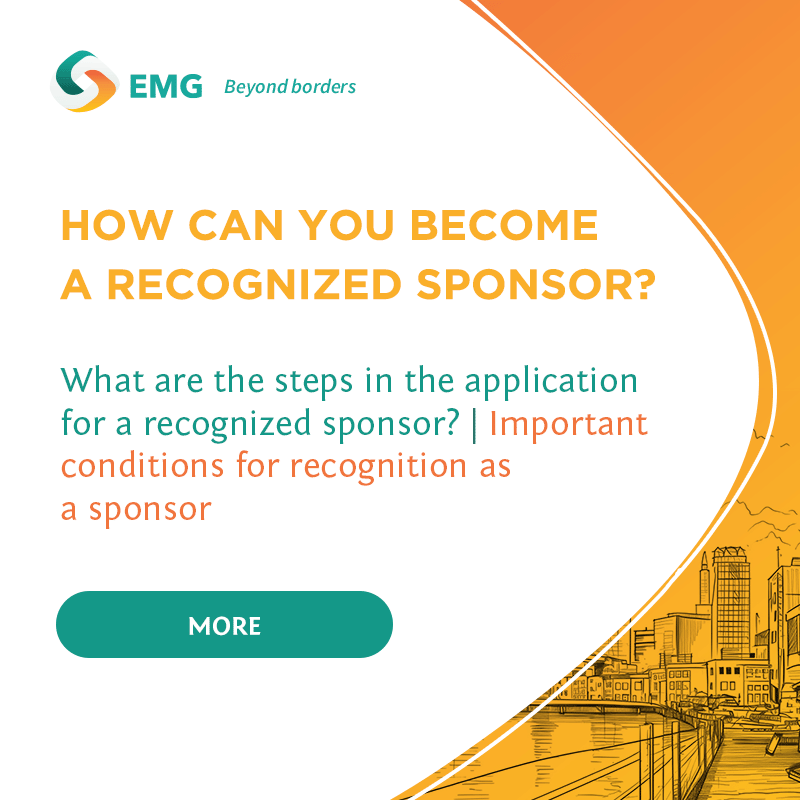 How can you become a recognized sponsor? - EMG